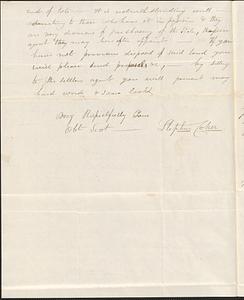 Stephen Coker to George Coffin, 24 October 1835 - Digital Commonwealth