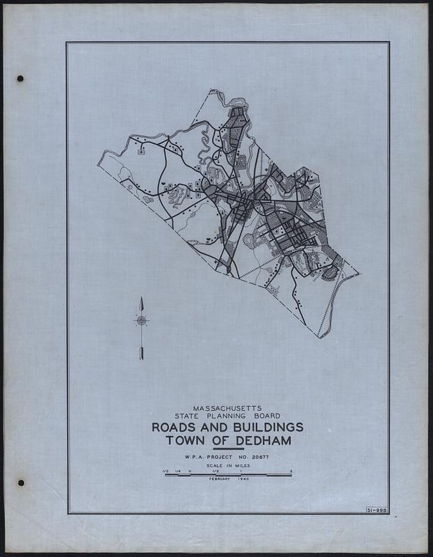 Roads and Buildings Town of Dedham - Digital Commonwealth