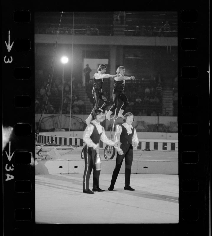 Two-ring circus performs at Boston Arena, Boston - Digital Commonwealth