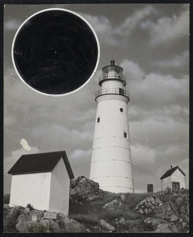 [illegible] keeper of Grave's light since 1905, and a view of Boston ...