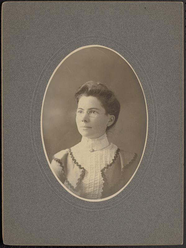 Miss Durgin, cared for Dwight Colburn when he was a baby - Digital ...