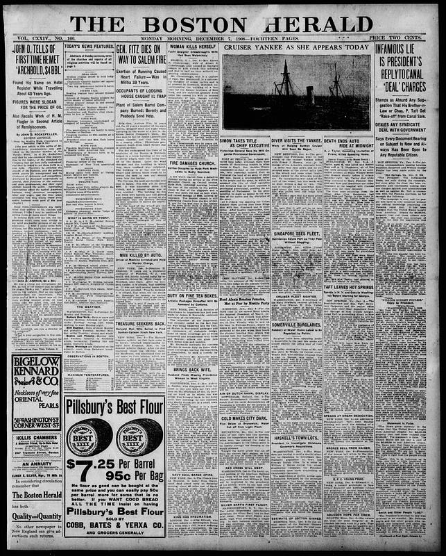 The Boston Herald. December 07, 1908 - Digital Commonwealth