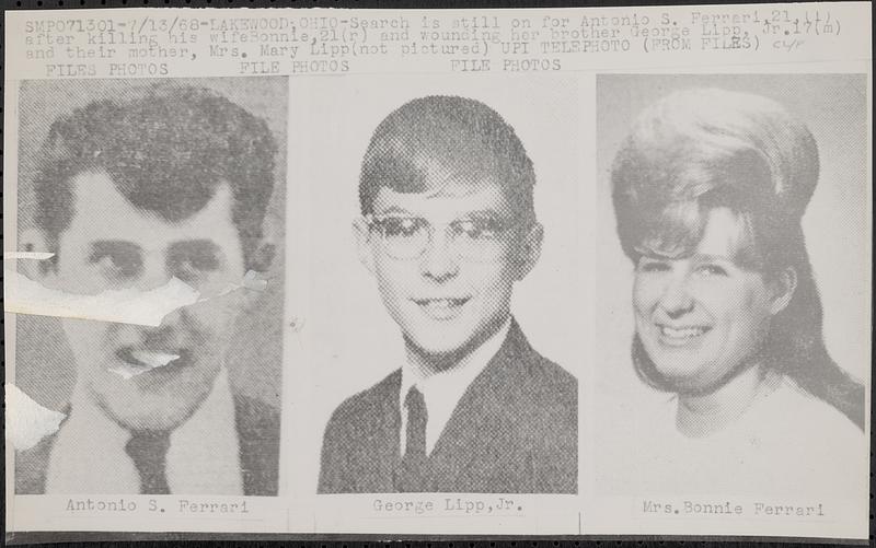 Antonio S. Ferrari, George Lipp, Jr., Mrs. Bonnie Ferrari - Digital ...