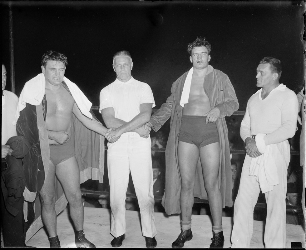 Wrestlers O'Mahoney and Ed George ready for the decision - Digital ...