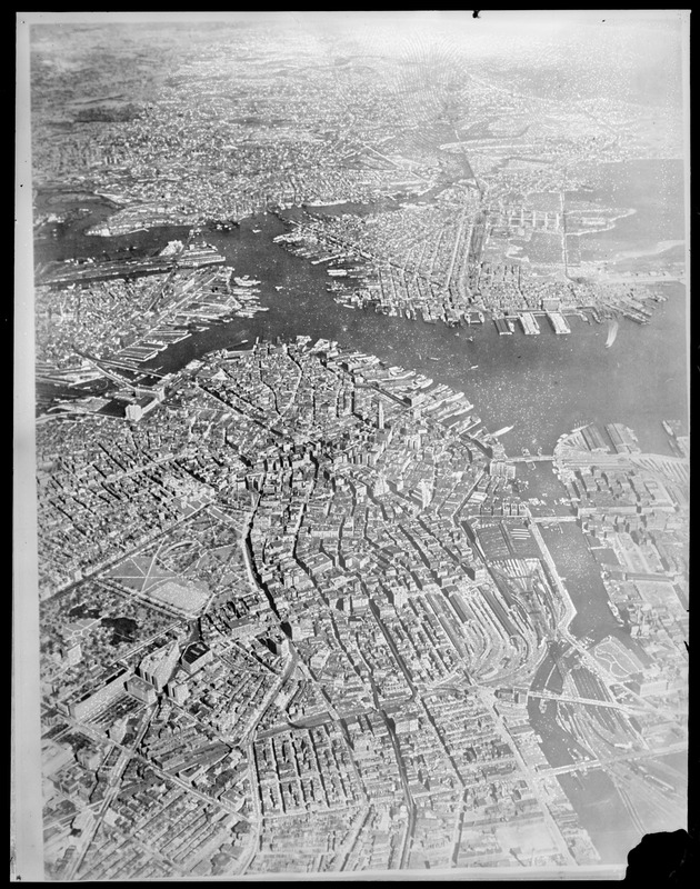 Greater Boston from the west - Digital Commonwealth