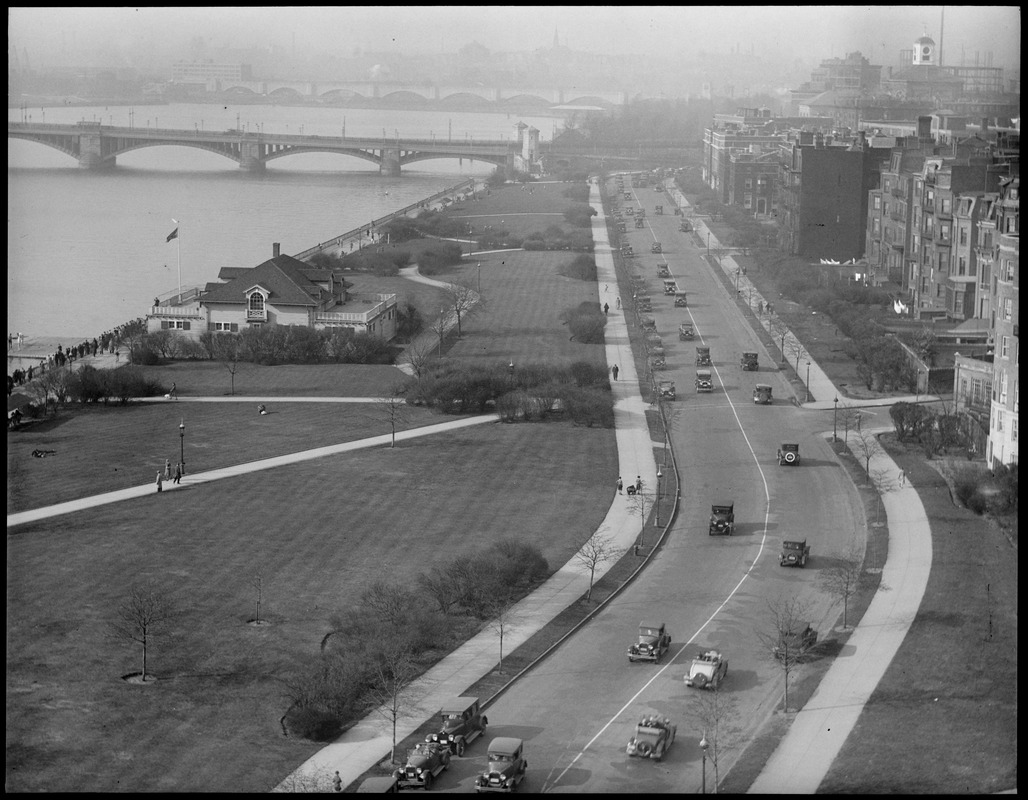 Esplanade and Storrow Drive - Digital Commonwealth