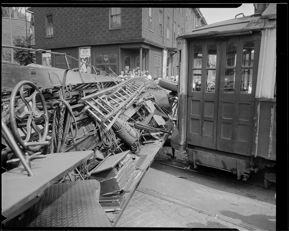 Trolley / fire engine - Digital Commonwealth