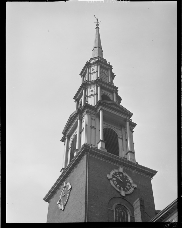 Church steeples - Digital Commonwealth