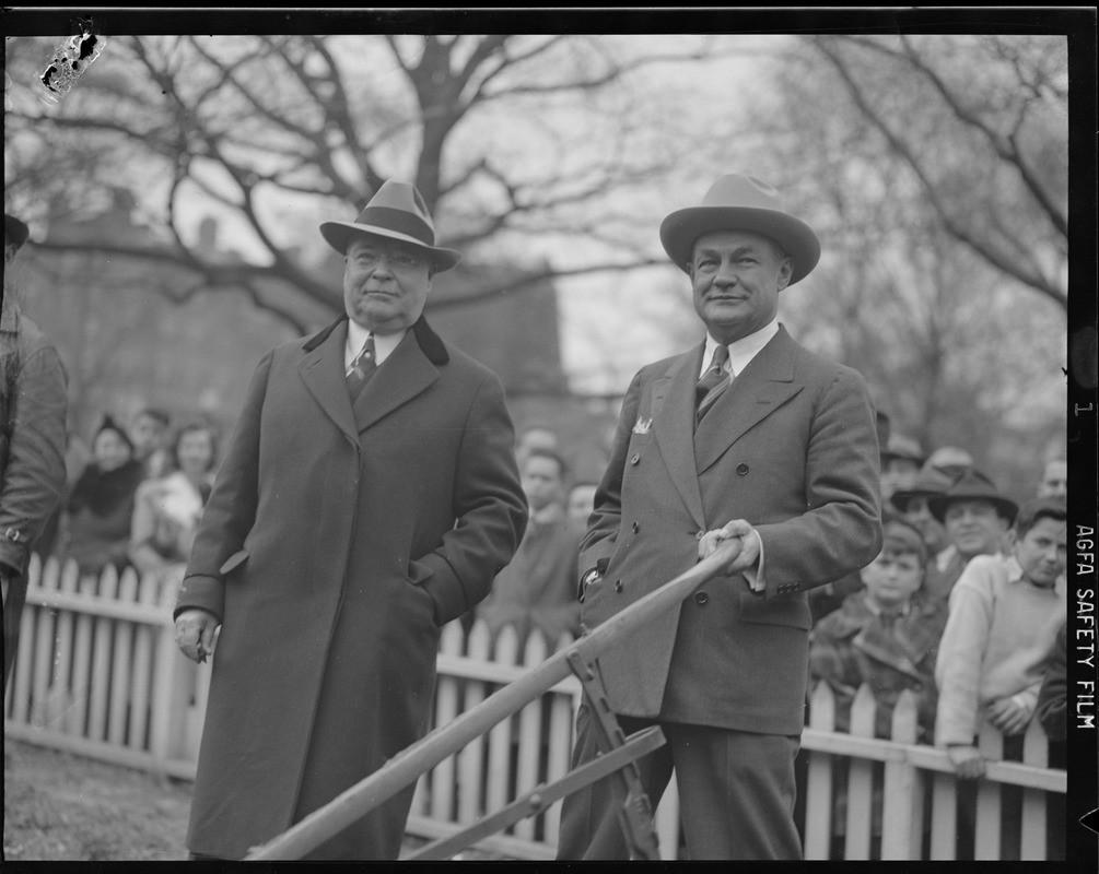 Sec. of Agriculture Claude Wickard and Parks Commissioner William Long ...