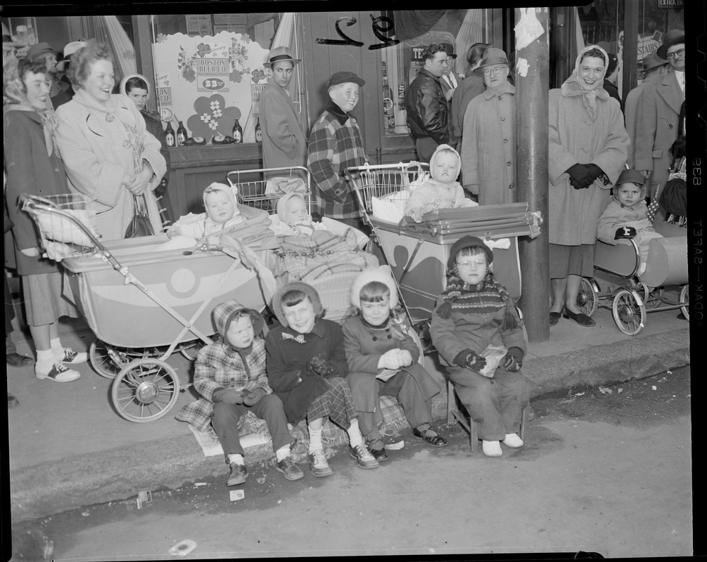 Kids waiting for parade after 1935 - Digital Commonwealth