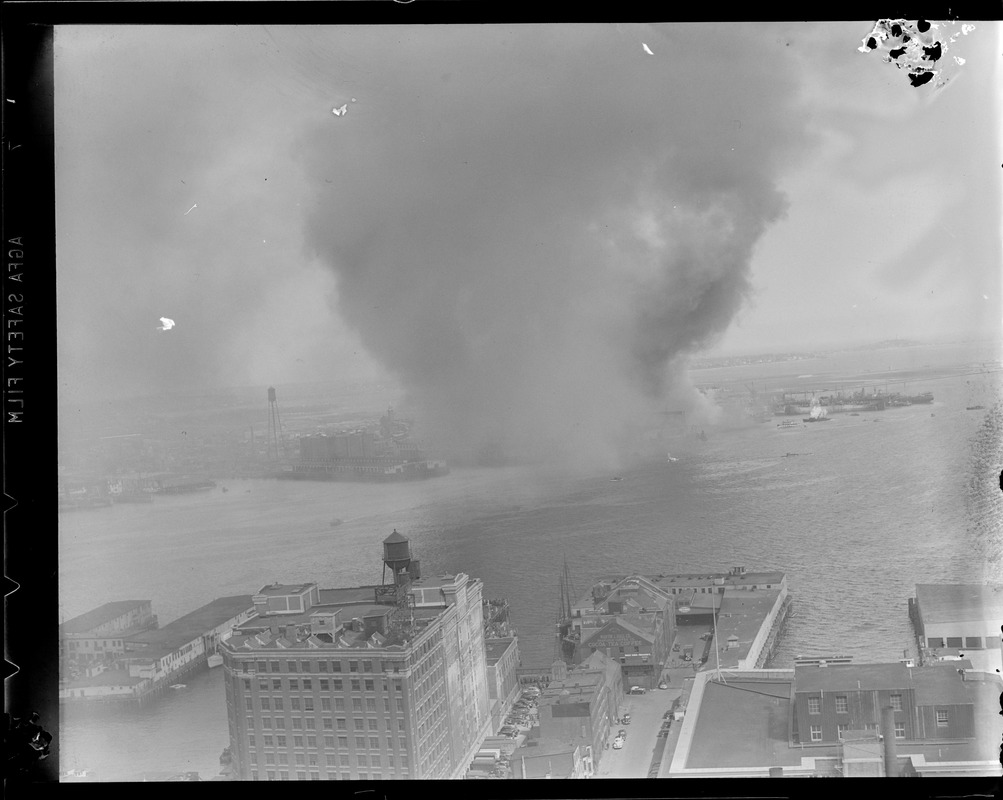 East Boston Fire - from Custom House fire - Digital Commonwealth