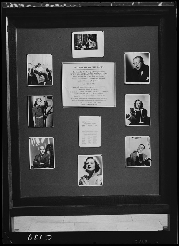 Shakespeare display - Digital Commonwealth