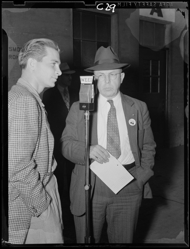 WEEI - Army base July 17 Jay Wesley - Digital Commonwealth