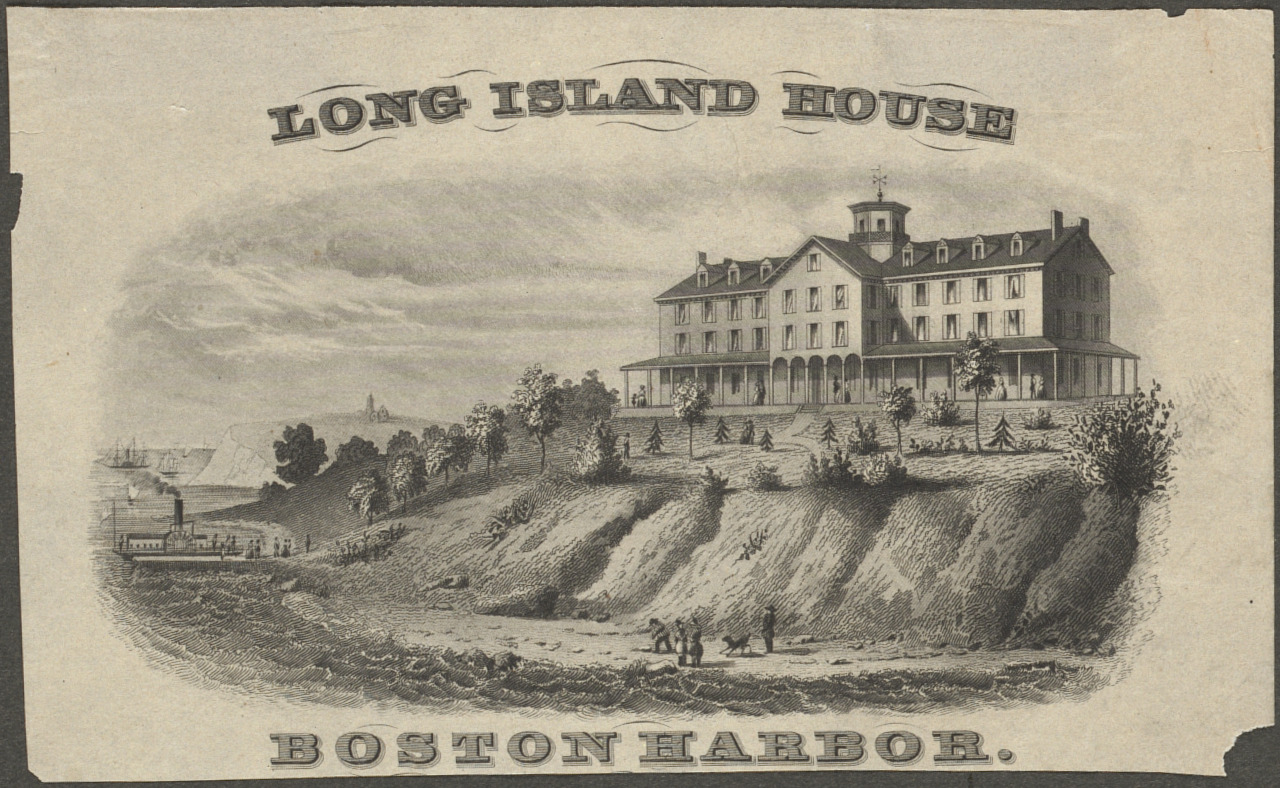 Long Island house, Boston Harbor - Digital Commonwealth