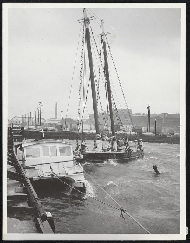 Storm Tossed - A modern 25-foot catamaran and the 100-year-old schooner ...
