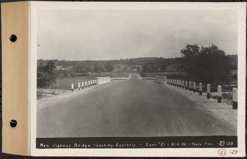 Contract No. 21, Portion of Ware-Belchertown Highway, Ware and ...