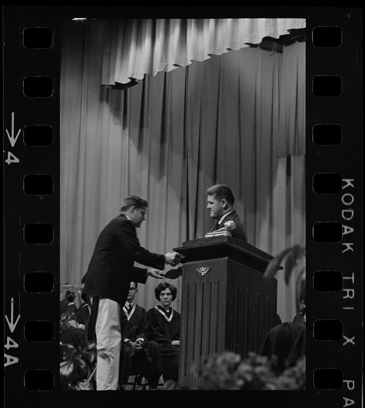 Honor Society assembly - Digital Commonwealth