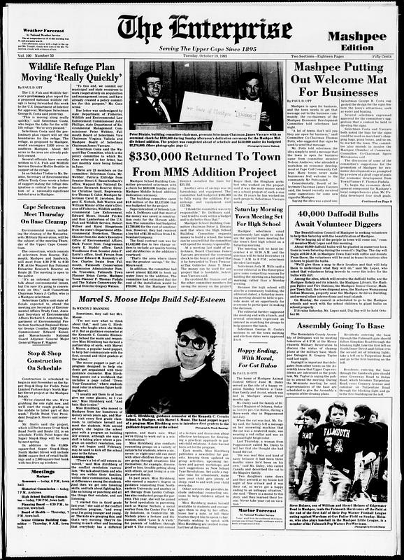 The Mashpee Enterprise. October 19, 1993 - Digital Commonwealth