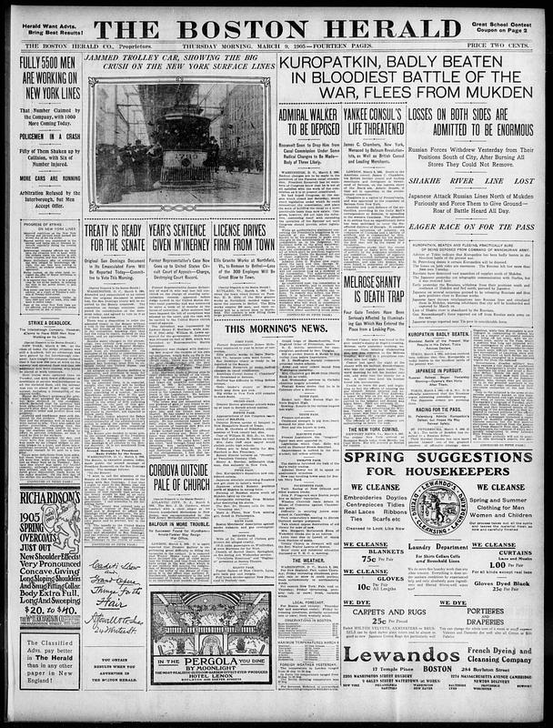 The Boston Herald. March 09, 1905 - Digital Commonwealth
