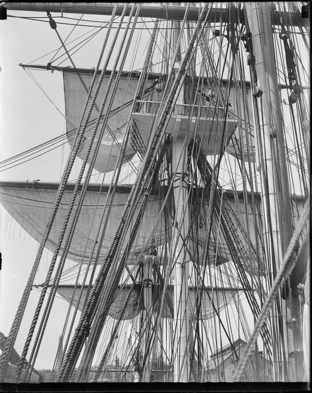 Rigging of USS Constitution - Digital Commonwealth