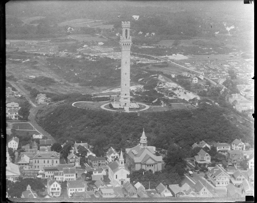 Provincetown, MA. Pilgrim's Monument. - Digital Commonwealth