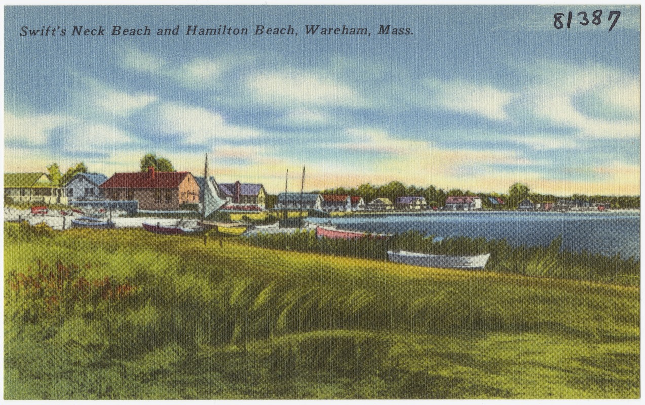 Swift's Neck Beach and Hamilton Beach, Wareham, Mass. - Digital ...