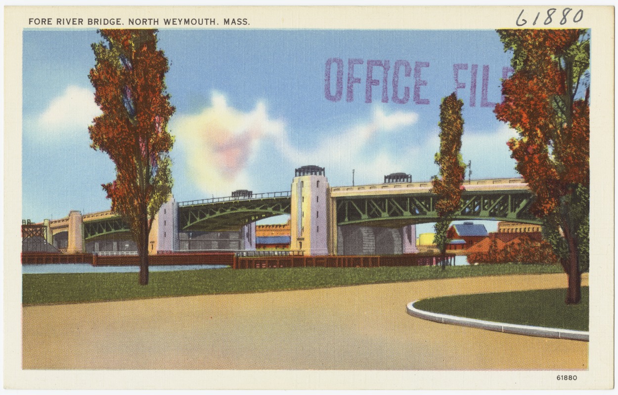 Fore River Bridge, North Weymouth, Mass. - Digital Commonwealth