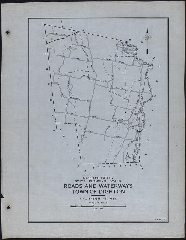 Roads and Waterways Town of Dighton - Digital Commonwealth