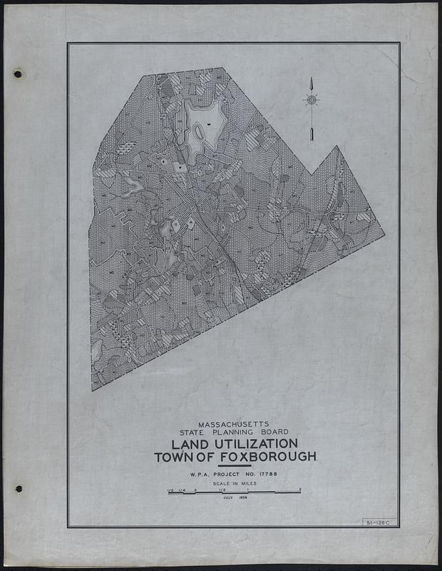 Land Utilization Town of Foxborough - Digital Commonwealth