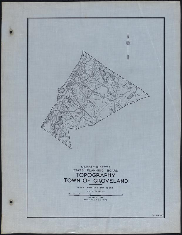 Topography Town of Groveland - Digital Commonwealth