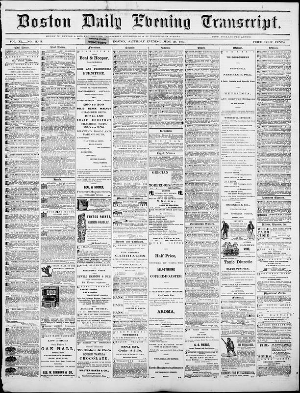 Boston Daily Evening Transcript - Digital Commonwealth