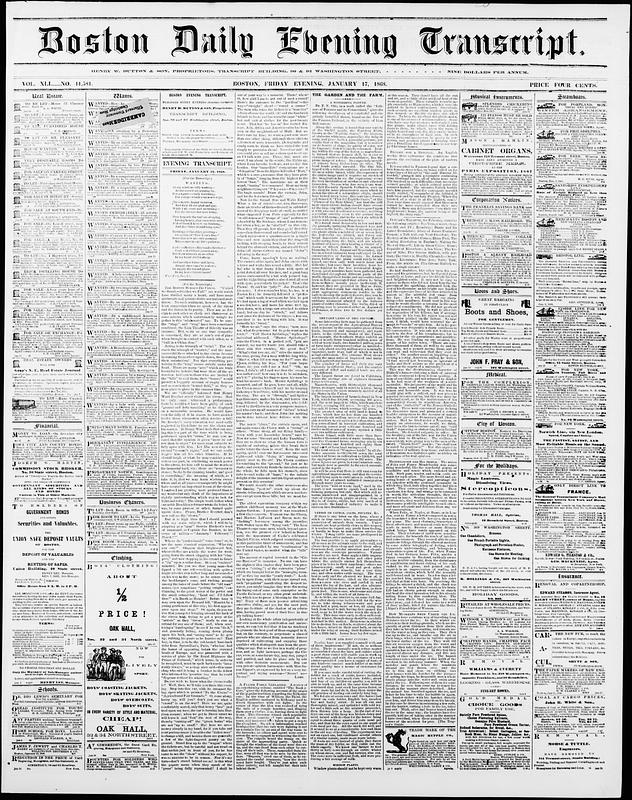 Boston Daily Evening Transcript - Digital Commonwealth