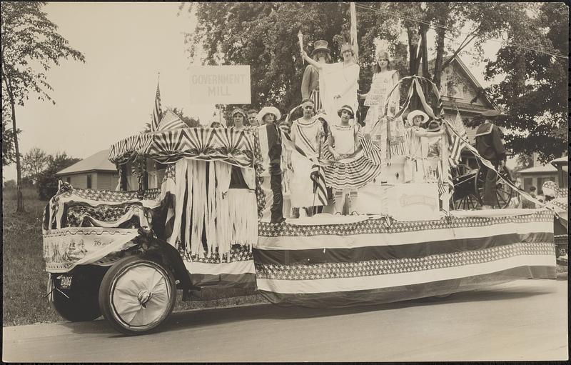Government Mill Float, 1950 - Digital Commonwealth