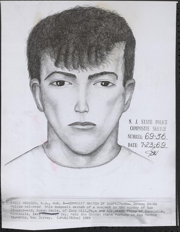 Composite sketch of suspect - Digital Commonwealth