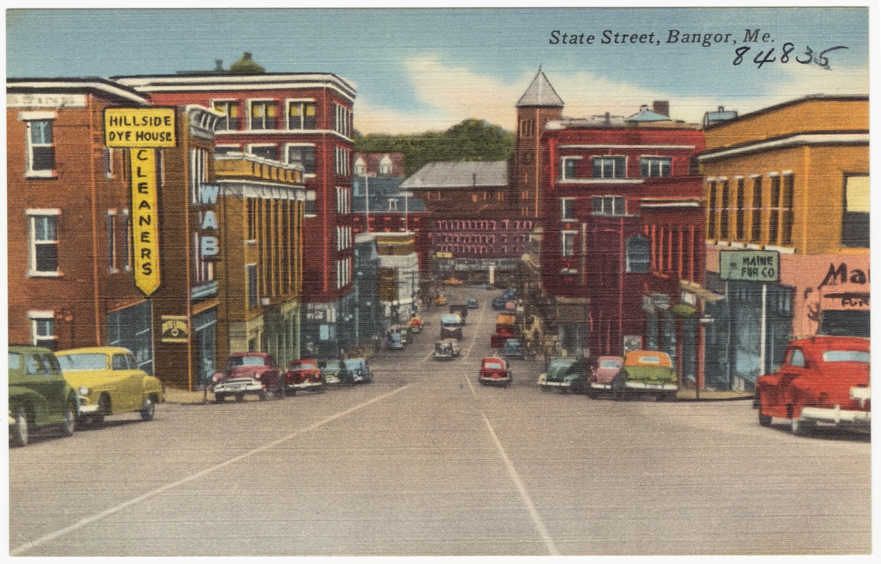 State Street, Bangor, Maine - Digital Commonwealth