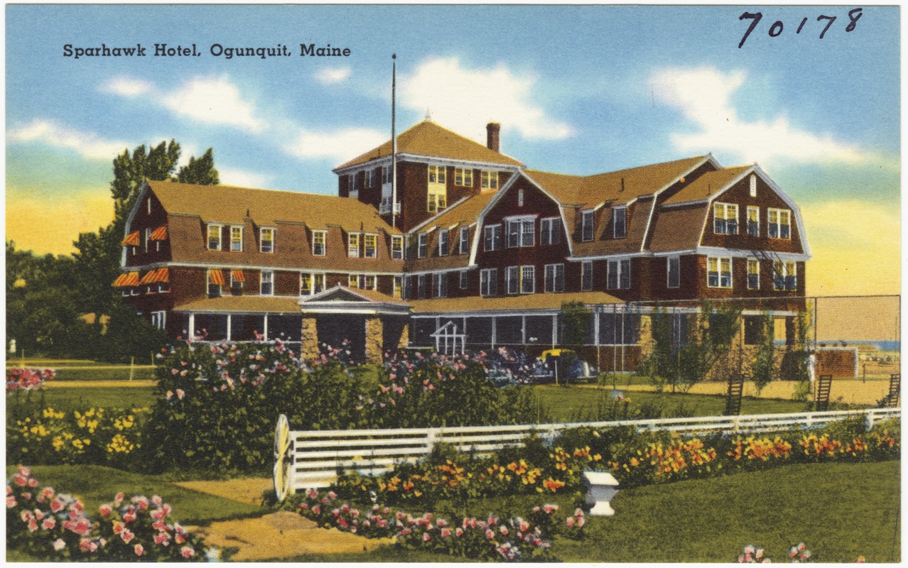Sparhawk Hotel, Ogunquit, Maine - Digital Commonwealth