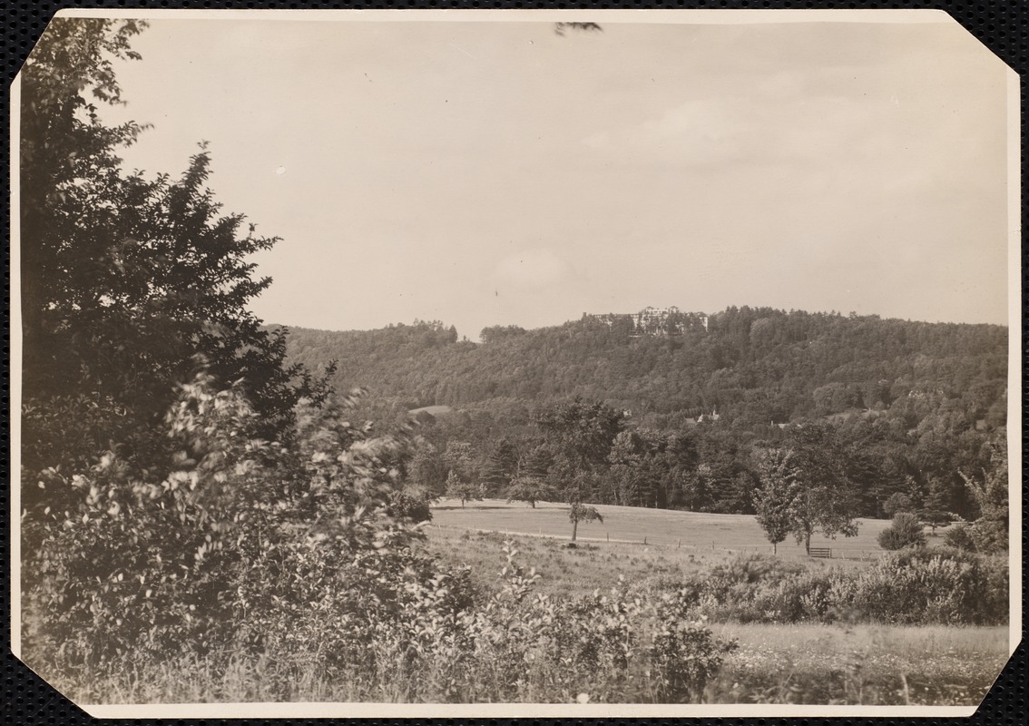 Aspinwall Hotel: view looking up at Aspinwall from fields - Digital ...