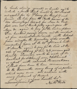 Nathaniel Wells to Leonard Jarvis, 6 April 1793 - Digital Commonwealth