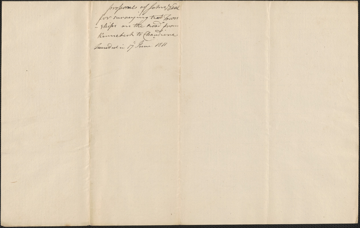 John Neal to John Read and William Smith, 10 May 1811 - Digital ...