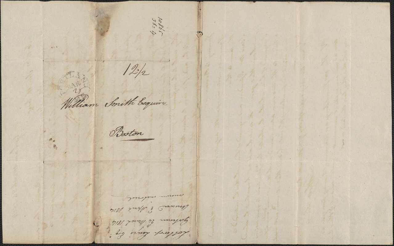 Lothrop Lewis to William Smith, 24 March 1814 - Digital Commonwealth