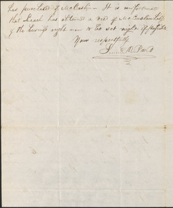 Samuel Pond to George Coffin, 2 April 1822 - Digital Commonwealth