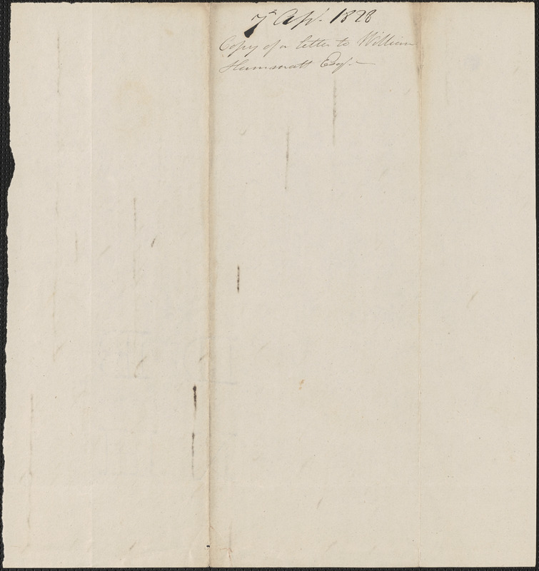 George Coffin to William Hammatt, 7 April 1828 - Digital Commonwealth