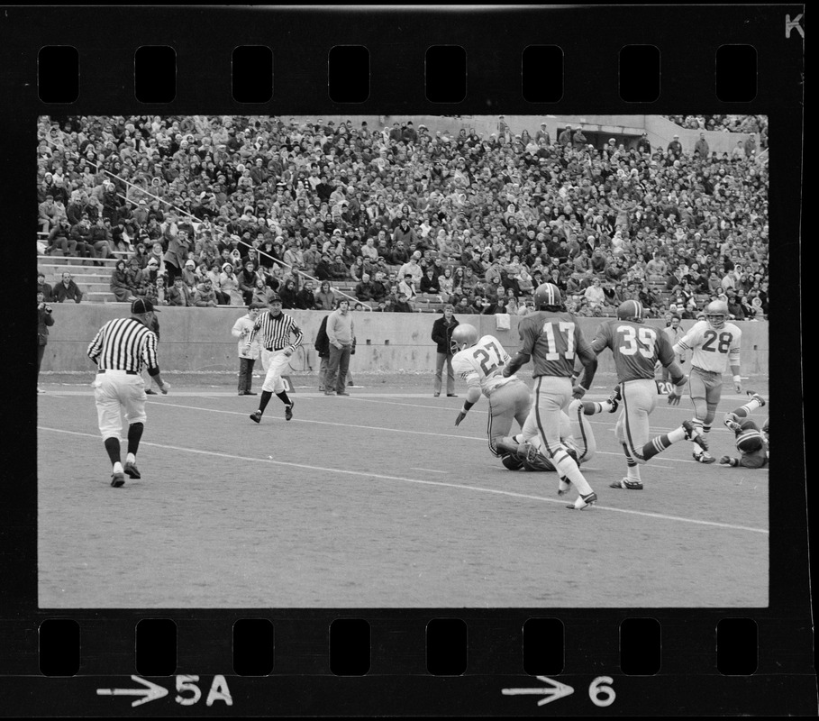 Boston College vs. Holy Cross football game at Schaefer Stadium ...