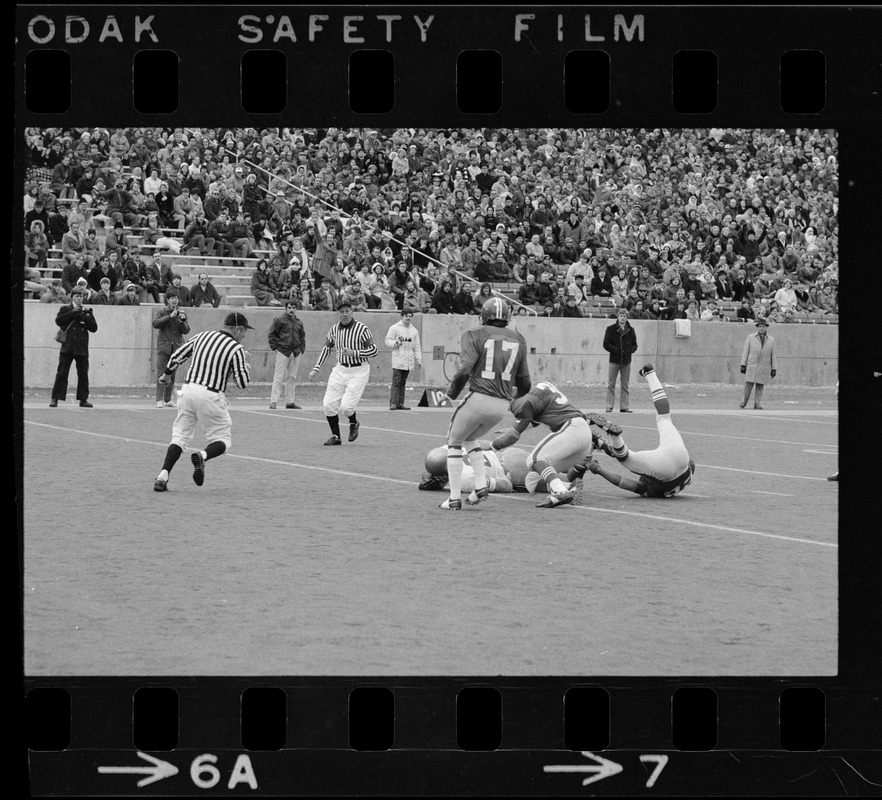 Boston College vs. Holy Cross football game at Schaefer Stadium ...