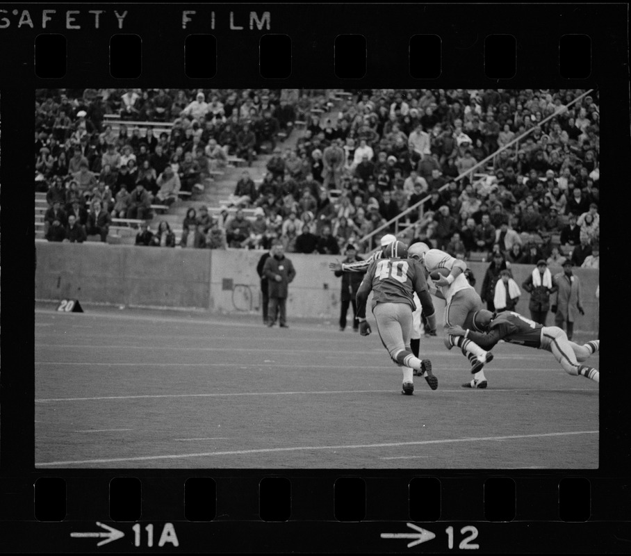 Boston College vs. Holy Cross football game at Schaefer Stadium ...