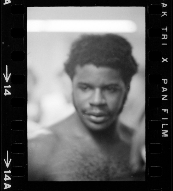 Football player seen in locker room after the Boston College vs. Holy ...