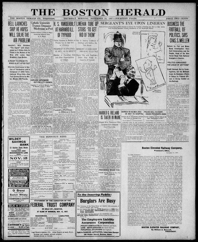 The Boston Herald. November 14, 1907 - Digital Commonwealth