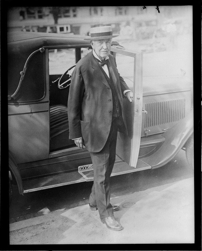 Thomas Edison in Washington D.C. - Digital Commonwealth