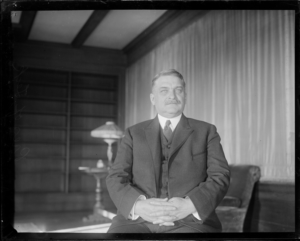 President Stratton of M.I.T. - Digital Commonwealth