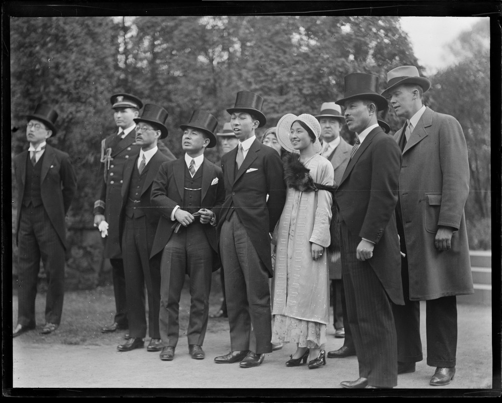 Prince & Princess Takamatsu of Japan visit Longfellow Park, Cambridge ...